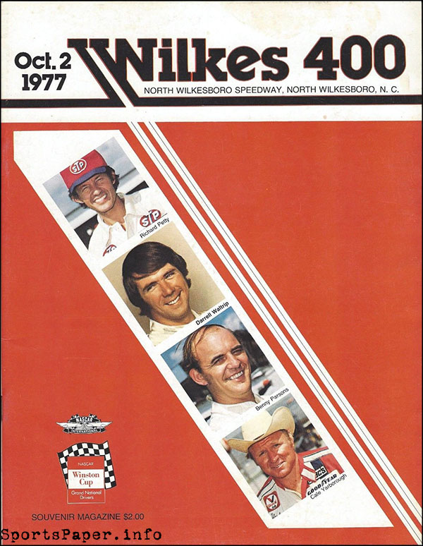 NASCAR Program: 1977 Wilkes 400 | SportsPaper.info