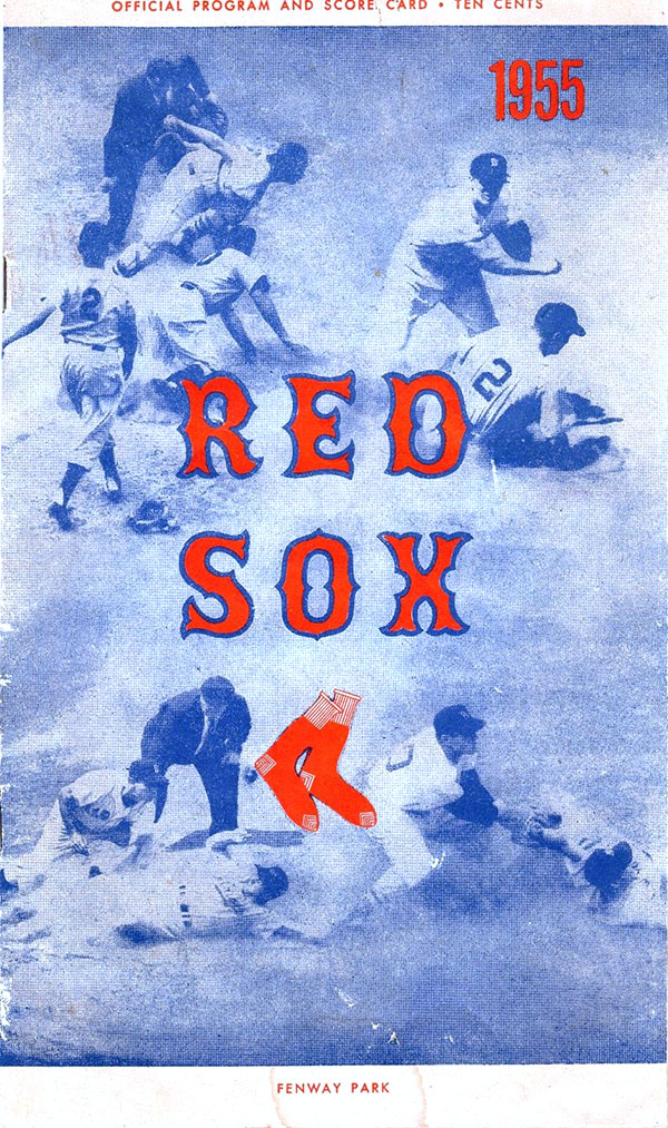 MLB Program: Boston Red Sox (1955) | SportsPaper.info