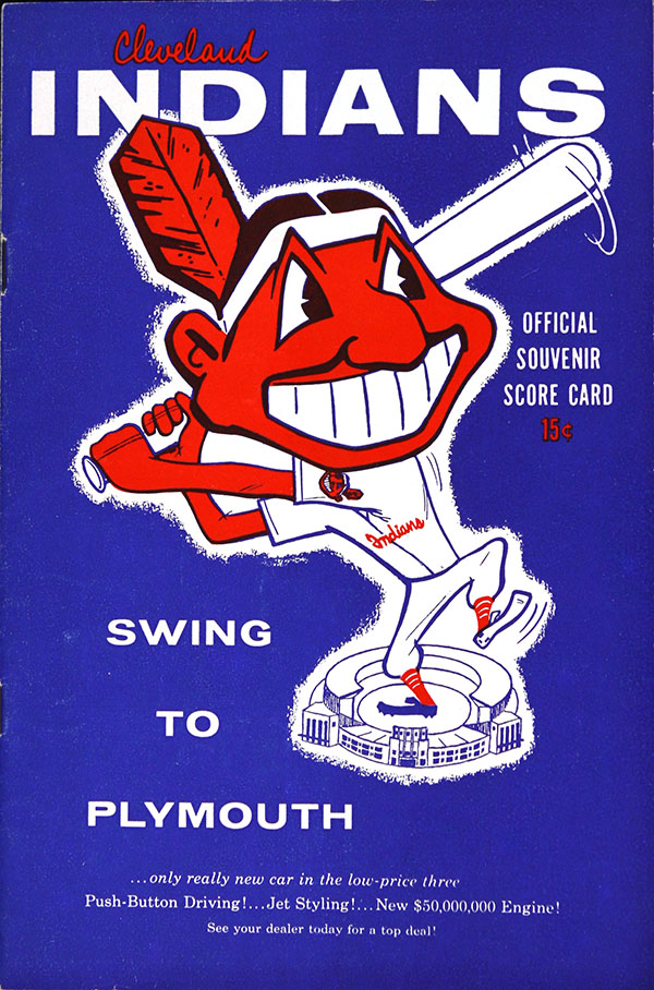 MLB Program: Cleveland Indians (1956) | SportsPaper.info
