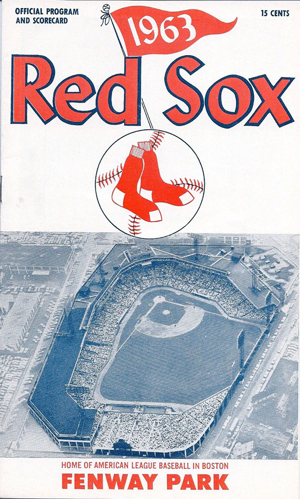 MLB Program: Boston Red Sox (1963) | SportsPaper.info