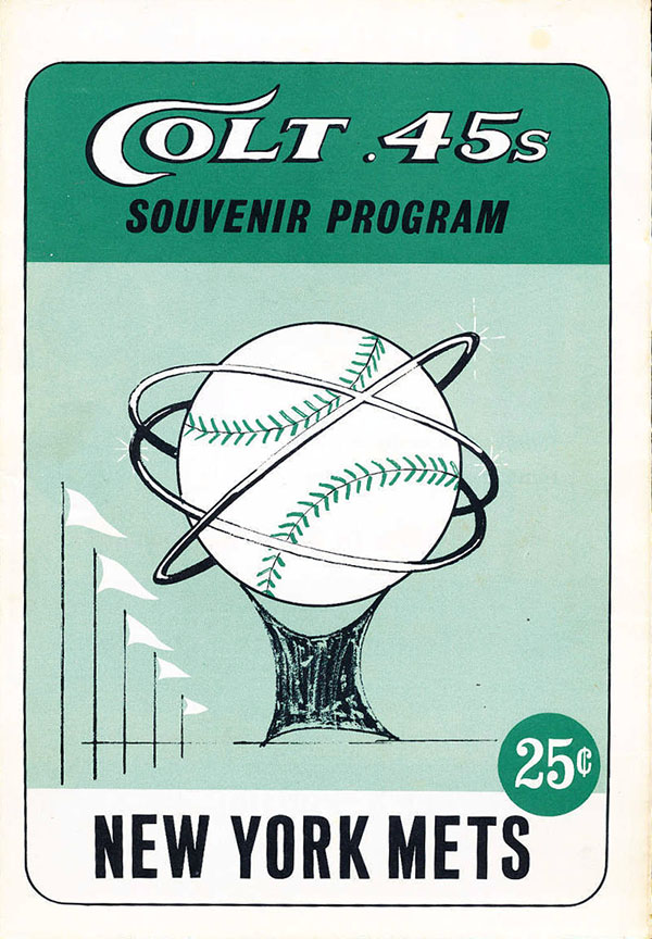 MLB Program: Houston Colt .45s (1964) | SportsPaper.info