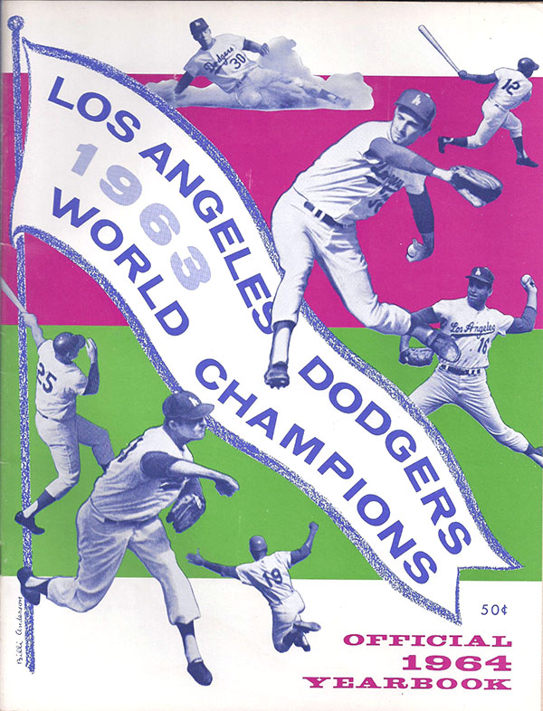 MLB Yearbook: Los Angeles Dodgers (1964) | SportsPaper.info