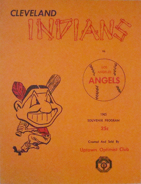 MLB Spring Training Program: Cleveland Indians (1965) | SportsPaper.info