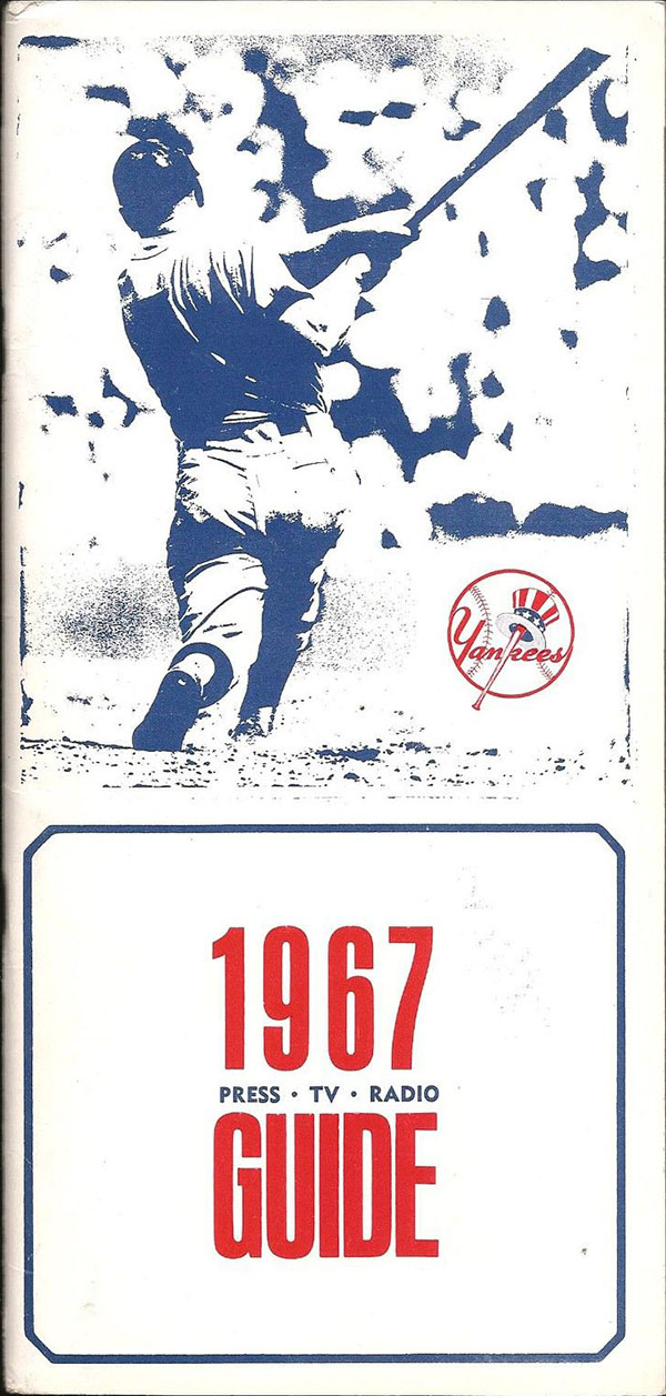 MLB Media Guide: New York Yankees (1967) | SportsPaper.info