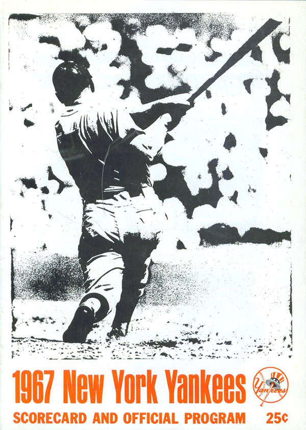MLB Program: New York Yankees (1967) | SportsPaper.info