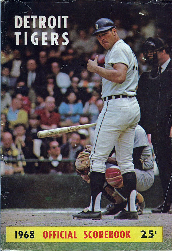 MLB Program: Detroit Tigers (1968) | SportsPaper.info