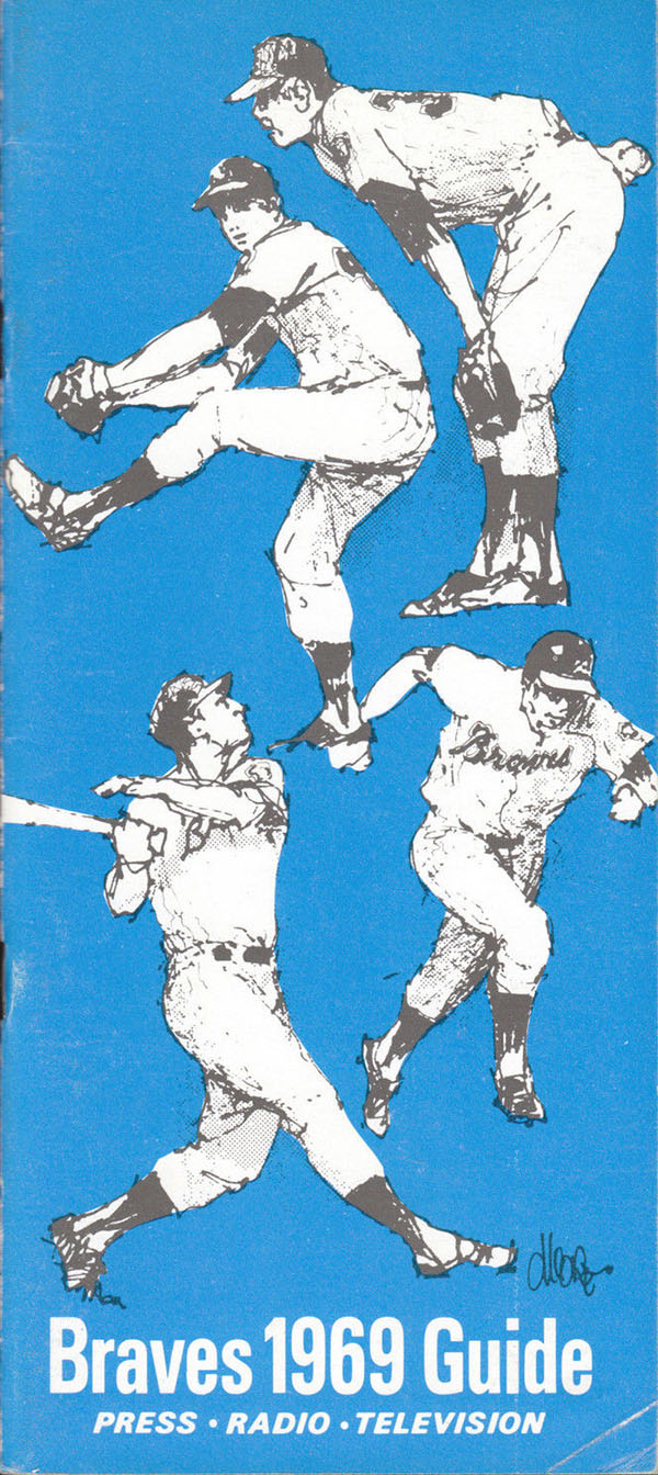 MLB Media Guide: Atlanta Braves (1969) | SportsPaper.info