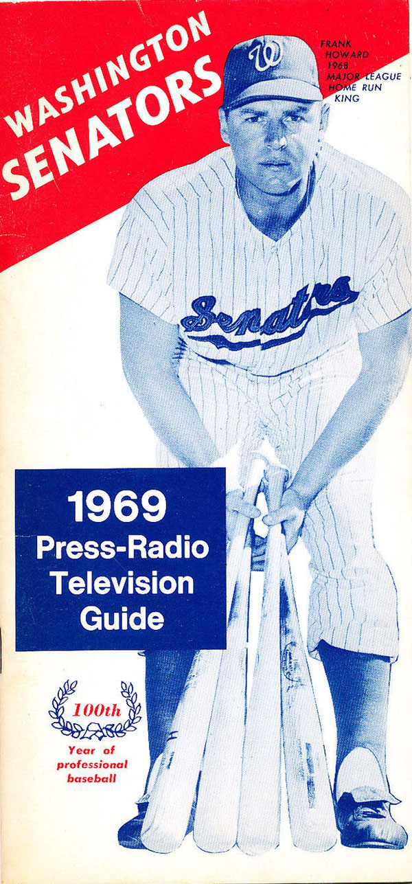 MLB Media Guide: Washington Senators (1969) | SportsPaper.info