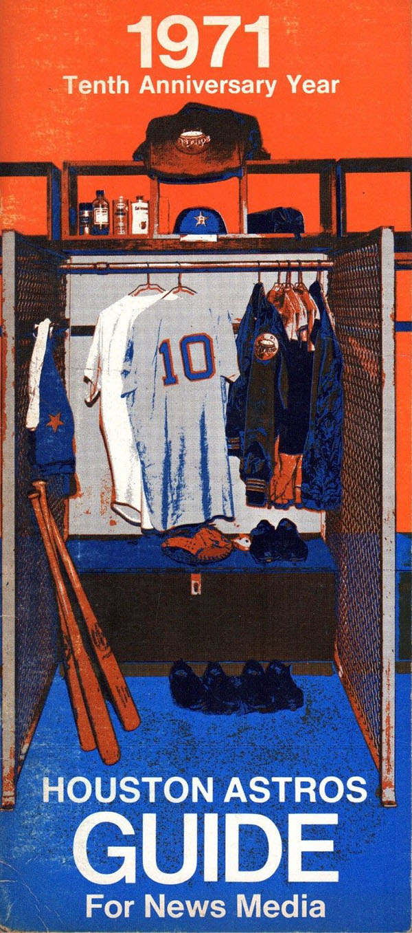 MLB Media Guide: Houston Astros (1971) | SportsPaper.info
