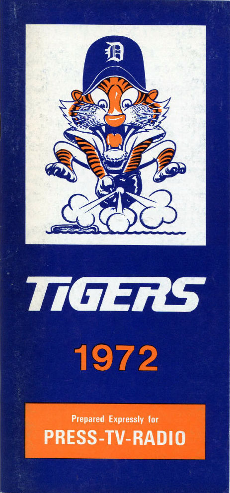 MLB Media Guide: Detroit Tigers (1972) | SportsPaper.info