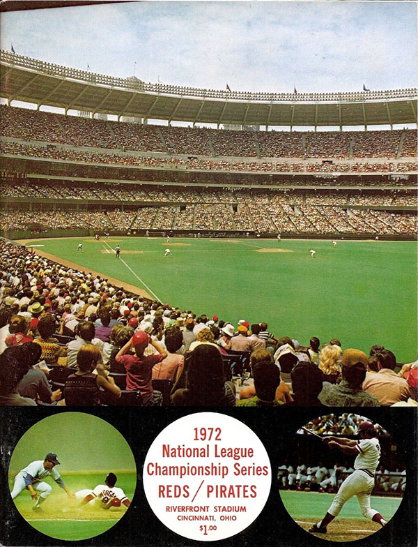 MLB NLCS Program: Cincinnati Reds (1972) | SportsPaper.info