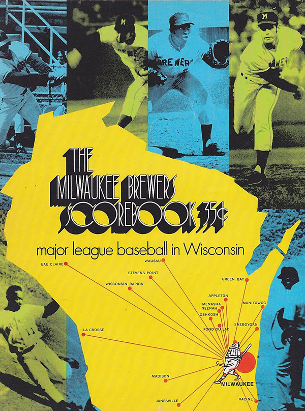 MLB Program: Milwaukee Brewers (1972) | SportsPaper.info