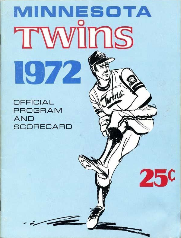MLB Program: Minnesota Twins (1972) | SportsPaper.info