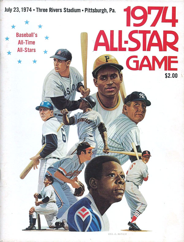 MLB All-Star Game Program (1974) | SportsPaper.info
