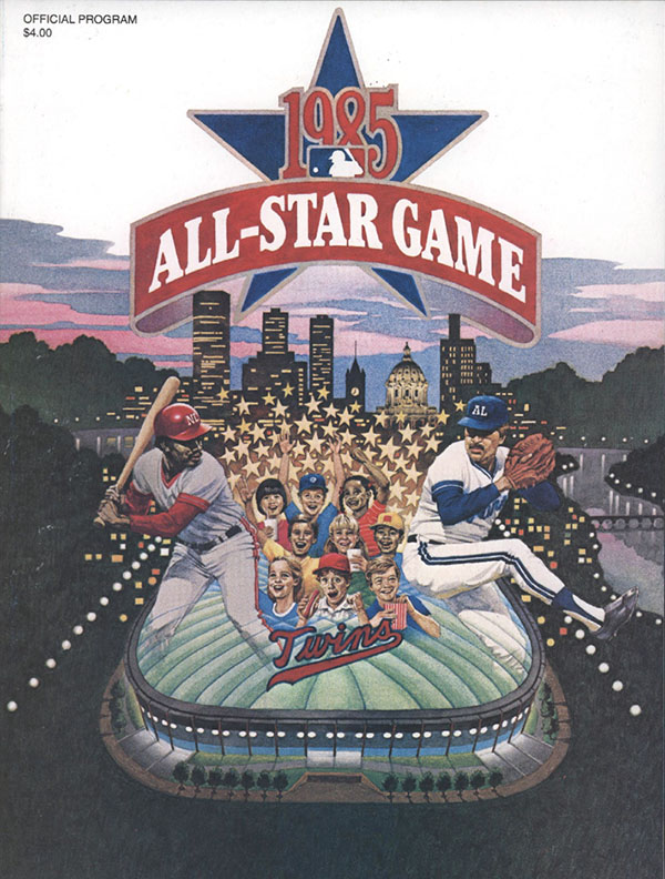 MLB All-Star Game Program (1985) | SportsPaper.info