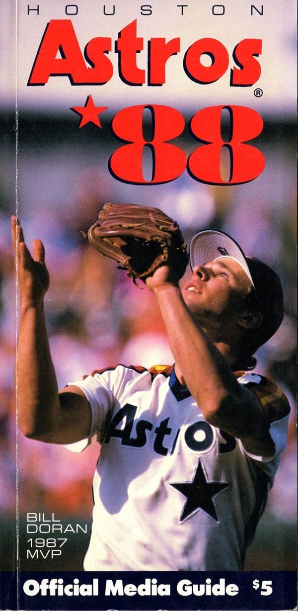 MLB Media Guide: Houston Astros (1988) | SportsPaper.info