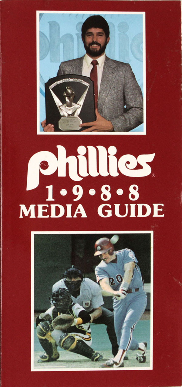 MLB Media Guide: Philadelphia Phillies (1988) | SportsPaper.info