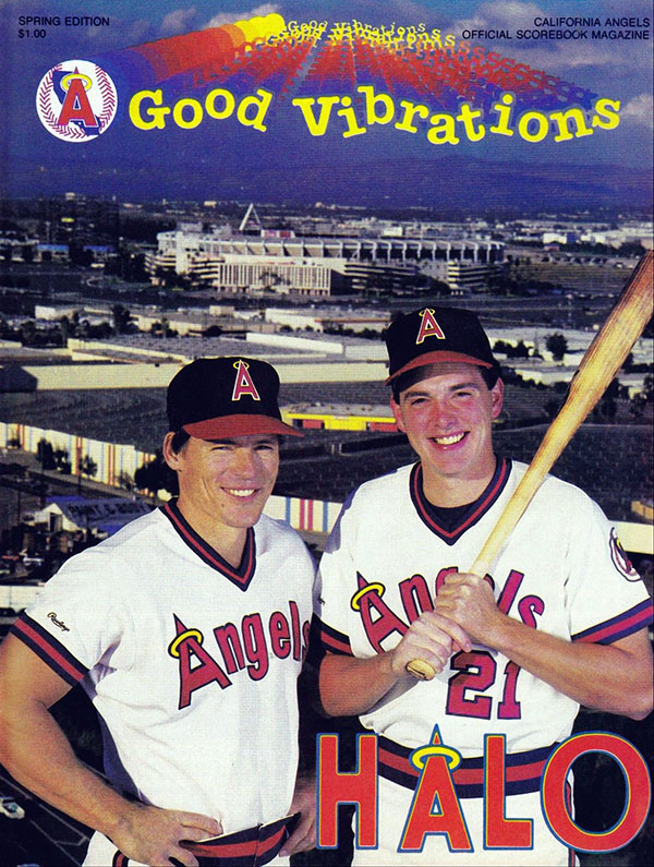 MLB Spring Training Program: California Angels (1988) | SportsPaper.info