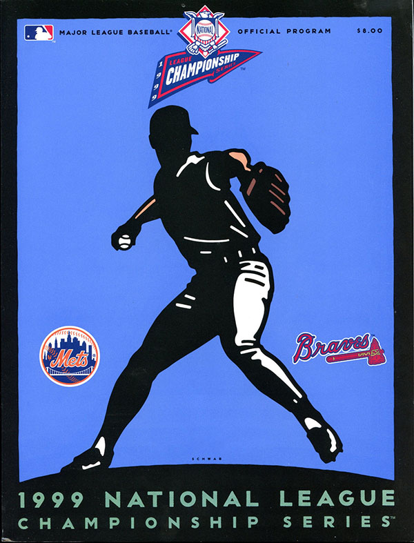 MLB NLCS Program: Atlanta Braves vs. New York Mets (1999) | SportsPaper ...