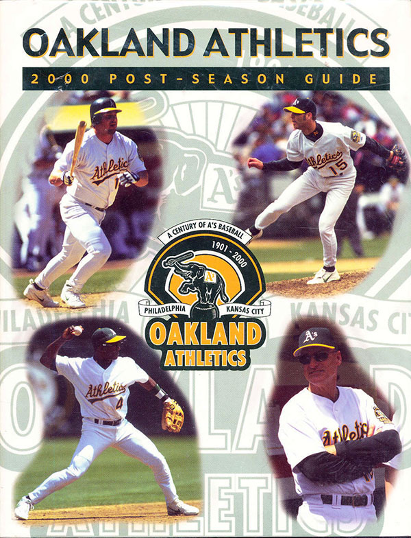 MLB Media Guide: Oakland Athletics (2000) | SportsPaper.info