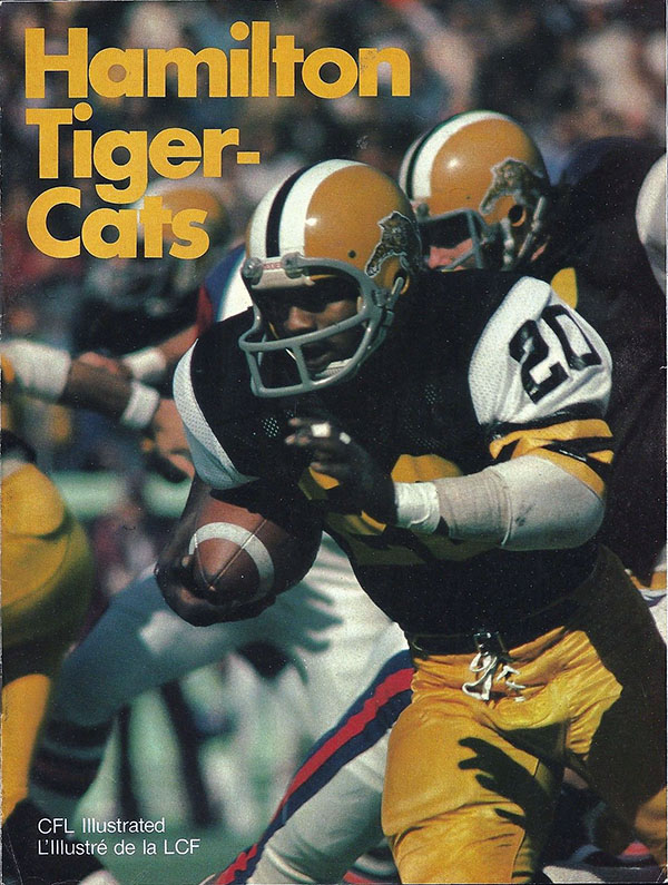 CFL Program: CFL Illustrated (Hamilton Tiger-Cats) | SportsPaper.info