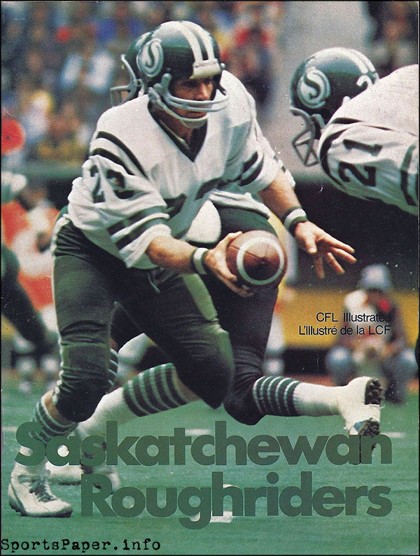 CFL Program: CFL Illustrated (Saskatchewan Roughriders) | SportsPaper.info