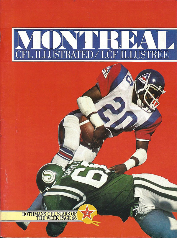 CFL Program: CFL Illustrated (Montreal Alouettes) | SportsPaper.info