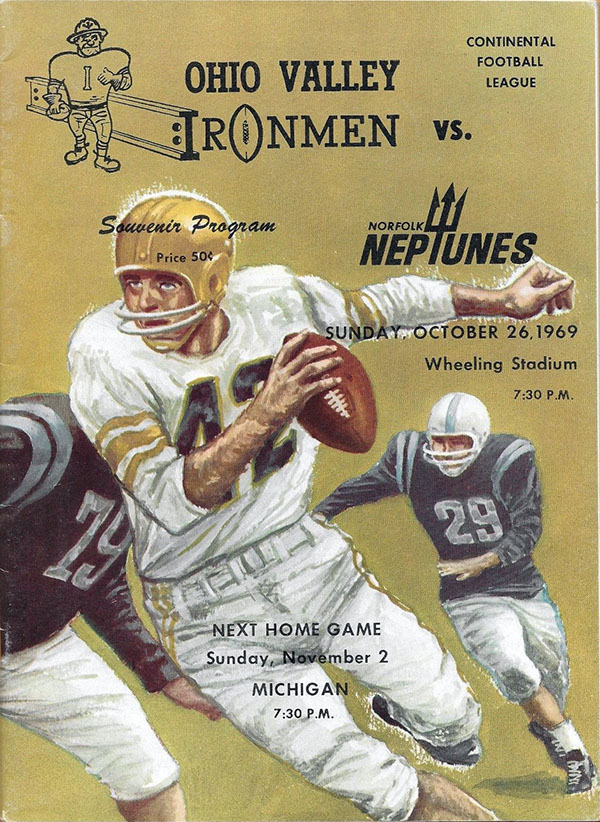 CoFL Game Program: Ohio Valley Ironmen vs. Norfolk Neptunes (October 26 ...