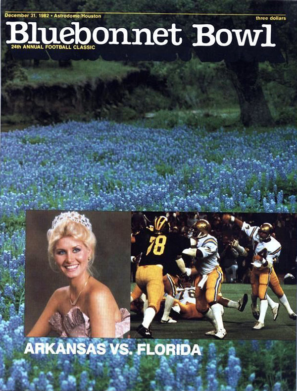 NCAA Bowl Game Program: 1982 Astro-Bluebonnet Bowl | SportsPaper.info