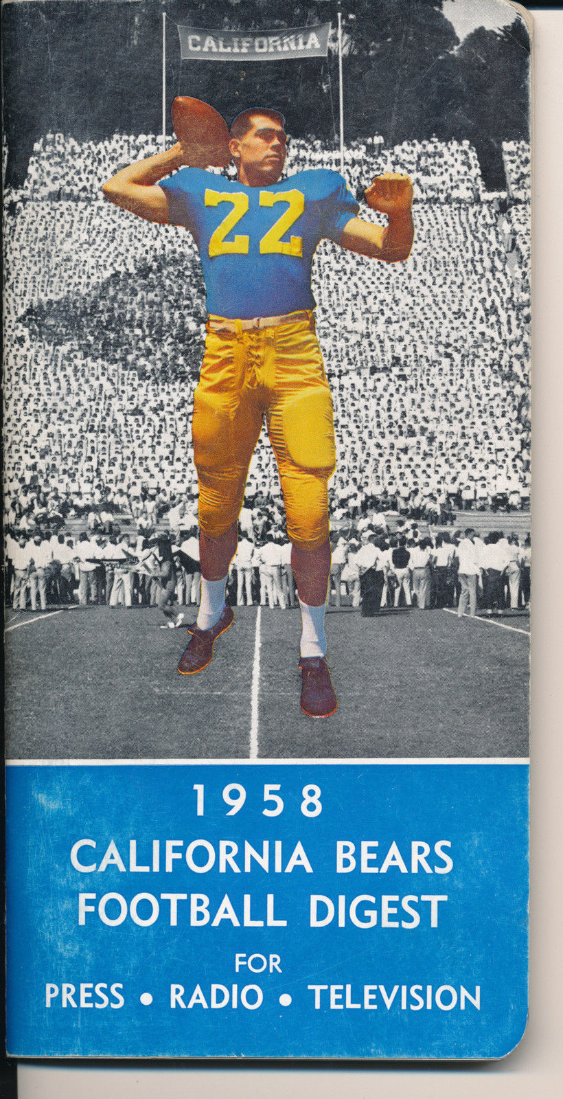 College Football Media Guide: California Golden Bears (1958 ...