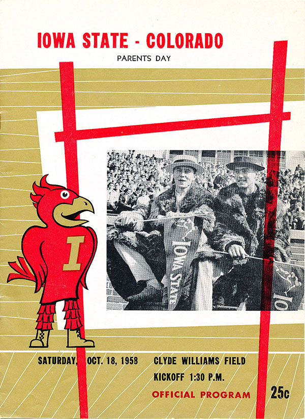 College Football Program: Iowa State Cyclones vs. Colorado Buffaloes ...