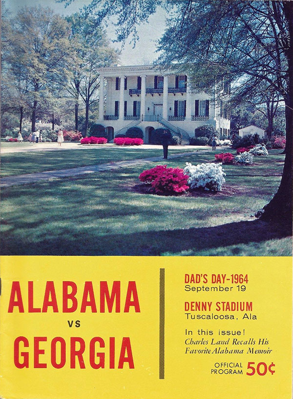 College Football Program: Alabama Crimson Tide vs. Georgia Bulldogs ...
