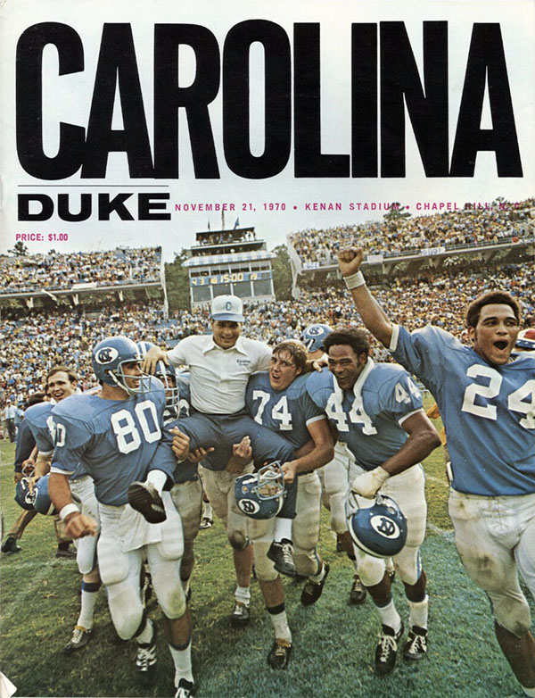 College Football Program: North Carolina Tar Heels vs. Duke Blue Devils ...