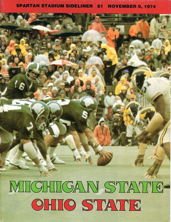 College Football Program: Michigan State Spartans vs. Ohio State ...