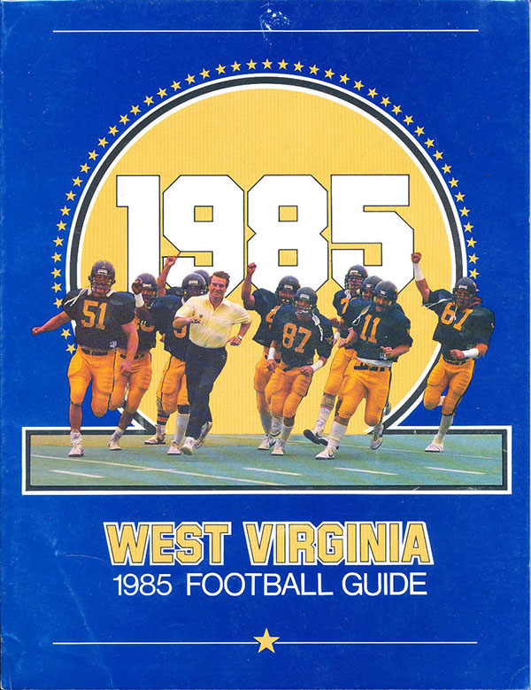 College Football Media Guide: West Virginia Mountaineers (1985 ...