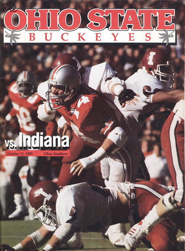 College Football Program: Ohio State Buckeyes vs. Indiana Hoosiers ...