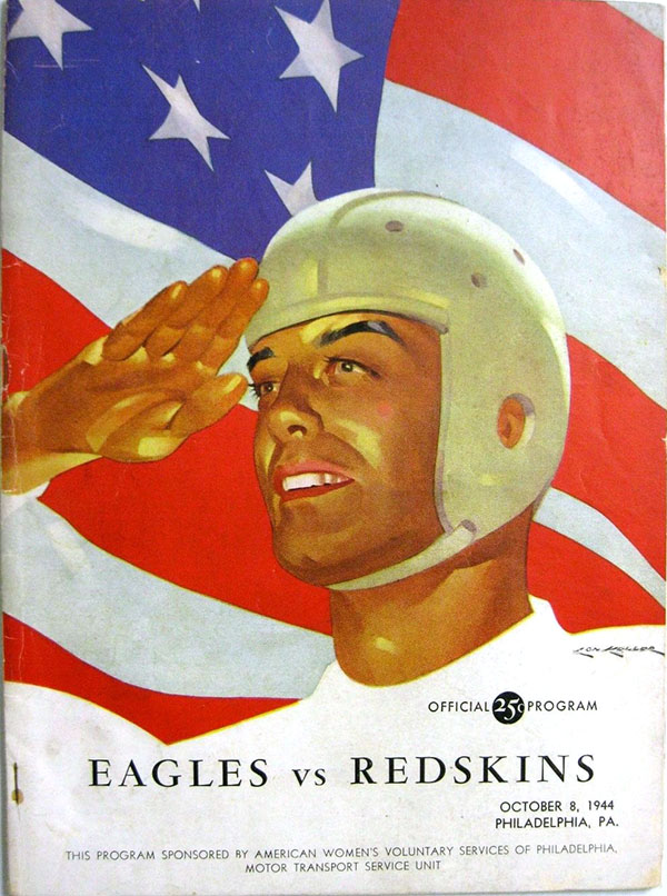 NFL Program: Philadelphia Eagles vs. Washington Redskins (October 8 ...