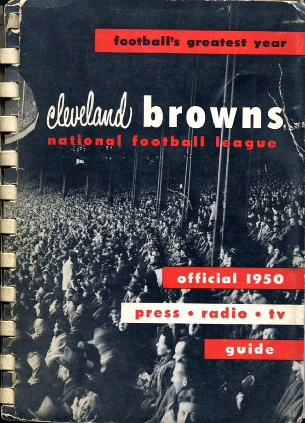 NFL Media Guide: Cleveland Browns (1950) | SportsPaper.info