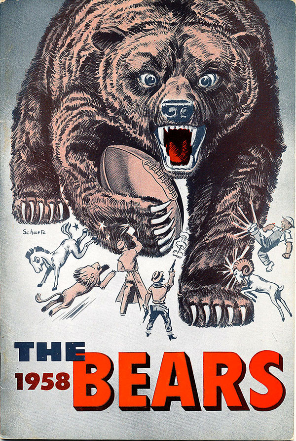NFL Media Guide: Chicago Bears (1958) | SportsPaper.info