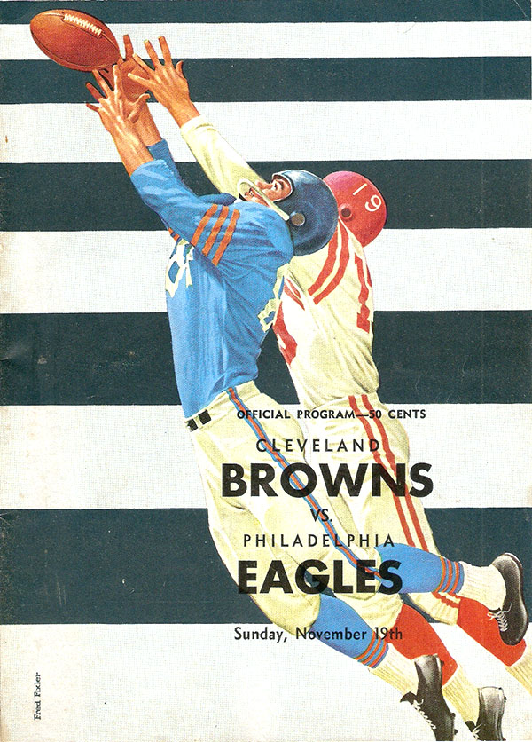 NFL Program: Cleveland Browns vs. Philadelphia Eagles (November 19 ...