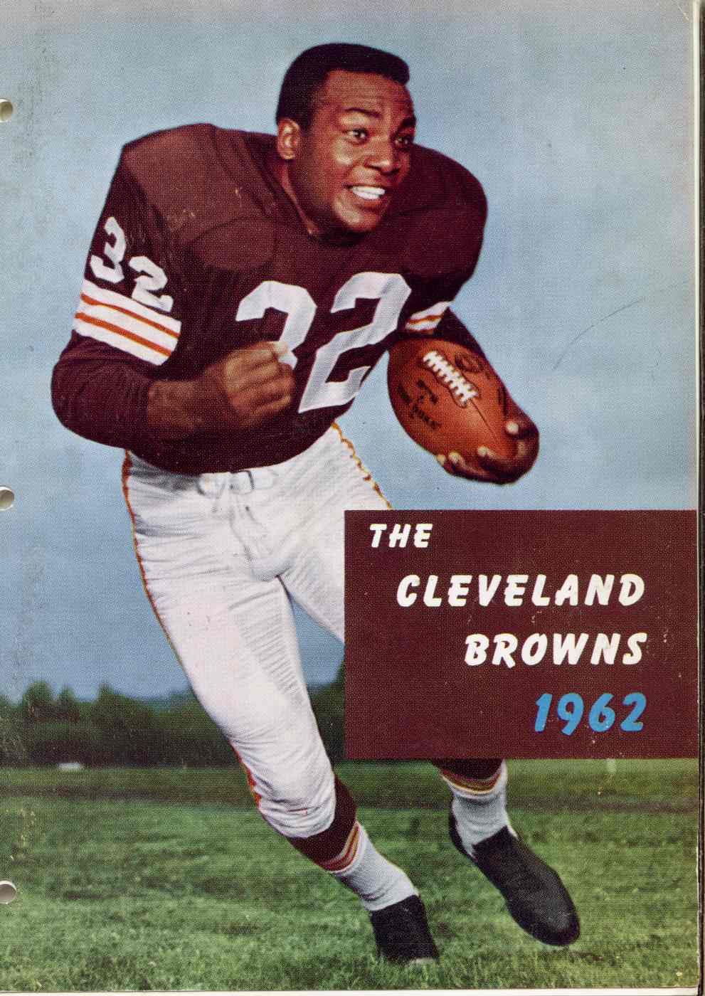 NFL Media Guide: Cleveland Browns (1962) | SportsPaper.info
