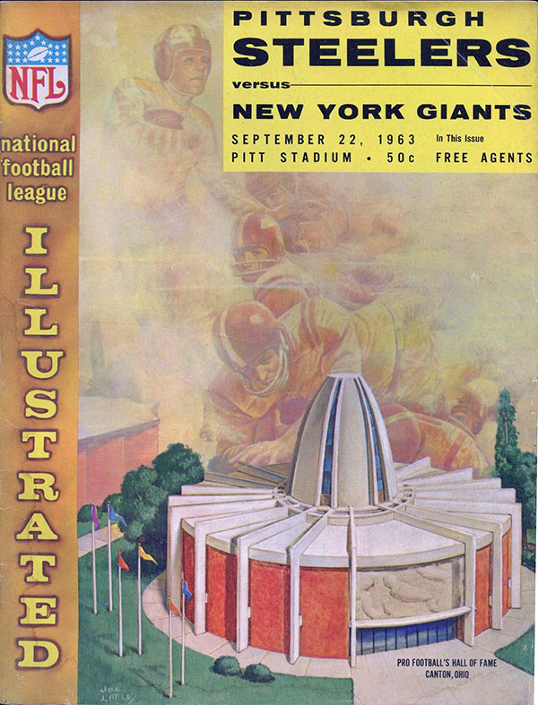 NFL Program: Pittsburgh Steelers vs. New York Giants (September 22 ...