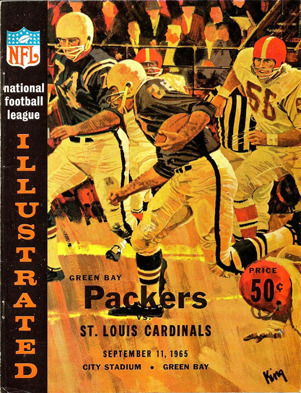 NFL Program: Green Bay Packers vs. St. Louis Cardinals (September 11 ...
