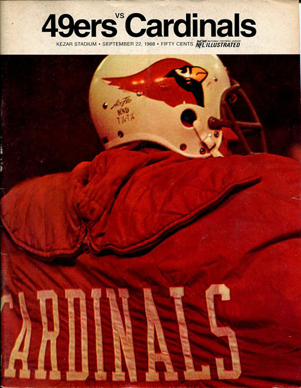 NFL Program: San Francisco 49ers vs. St. Louis Cardinals (September 22 ...
