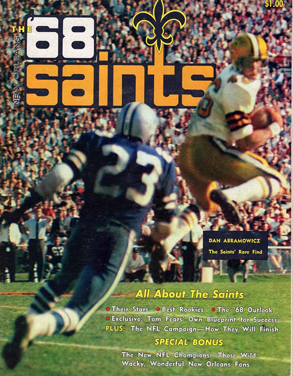 NFL Yearbook: New Orleans Saints (1968) | SportsPaper.info