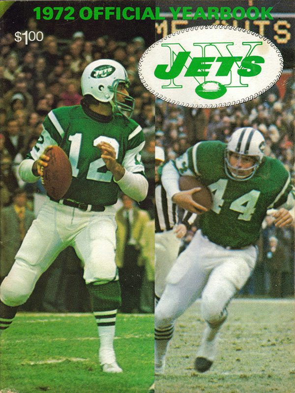NFL Yearbook: New York Jets (1972) | SportsPaper.info