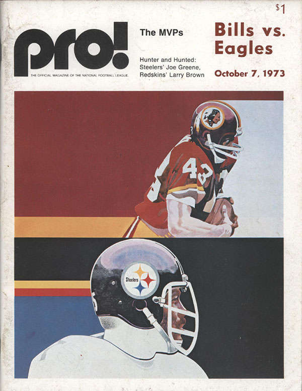 NFL Program: Buffalo Bills vs. Philadelphia Eagles (October 7, 1973 ...
