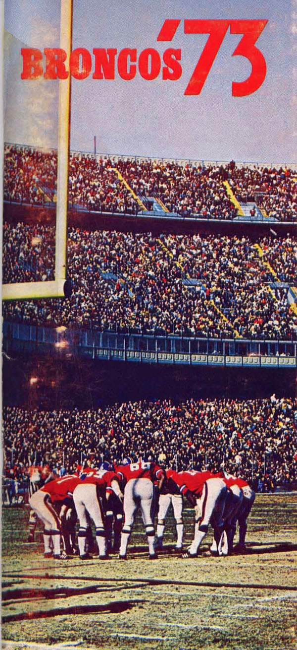 NFL Media Guide: Denver Broncos (1973) | SportsPaper.info