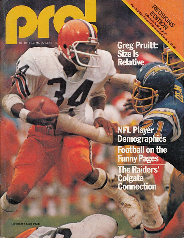NFL Program: Washington Redskins vs. Dallas Cowboys (October 2, 1978 ...