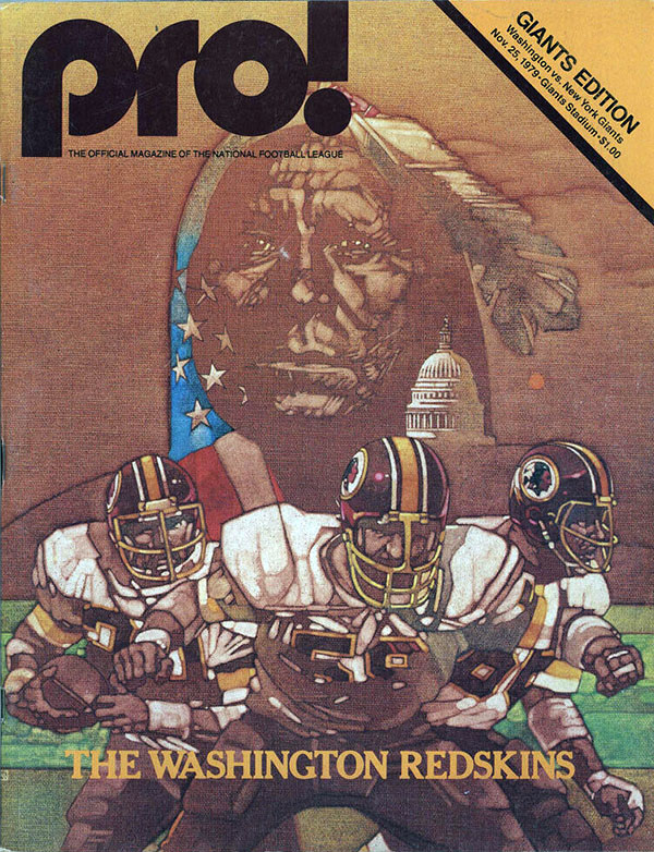 NFL Program: New York Giants vs. Washington Redskins (November 25, 1979 ...